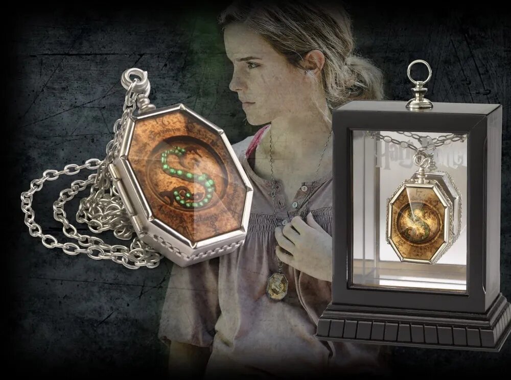 Медальон Крестраж Слизерин - Гарри Поттер от Noble Collection-подарок