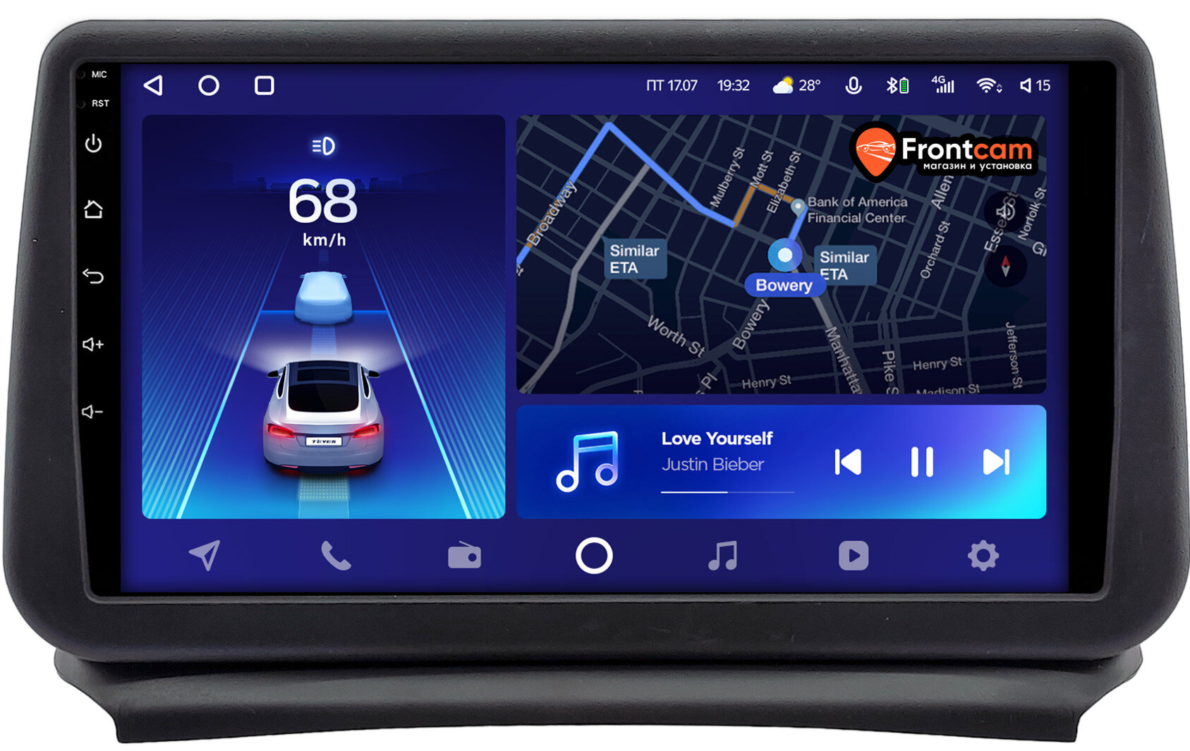 Штатная магнитола Teyes CC2 PLUS 6/128 9" RM-9-0270 Opel Zafira Tourer C 2011-2016 Android 10 (4G-SIM, DSP, QLed)