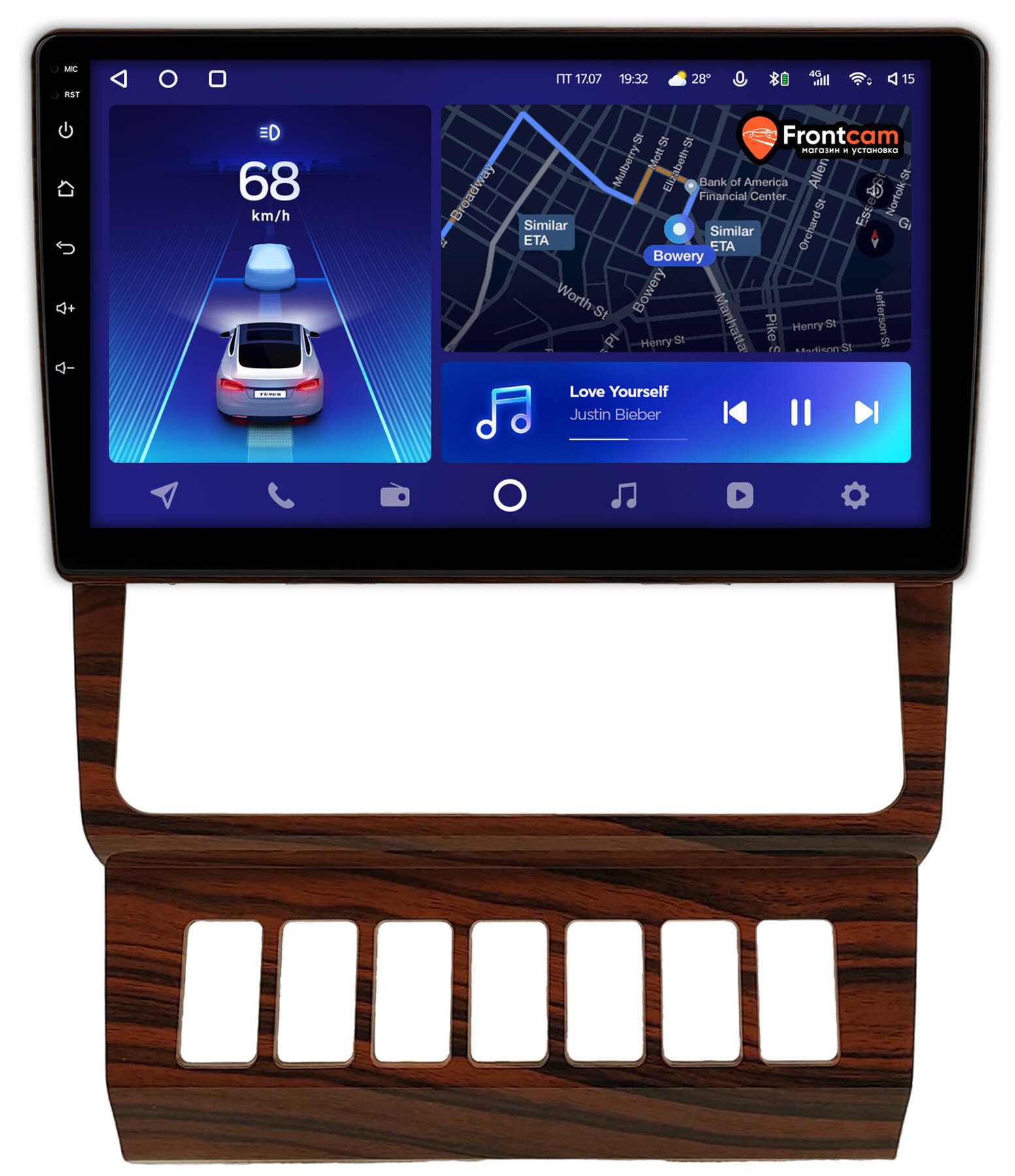 Штатная магнитола Mercedes-Benz E (w124) 1992-1997 Teyes CC2 PLUS 6/128 9" RM-9-2549 Android 10 (4G-SIM, DSP, QLed)