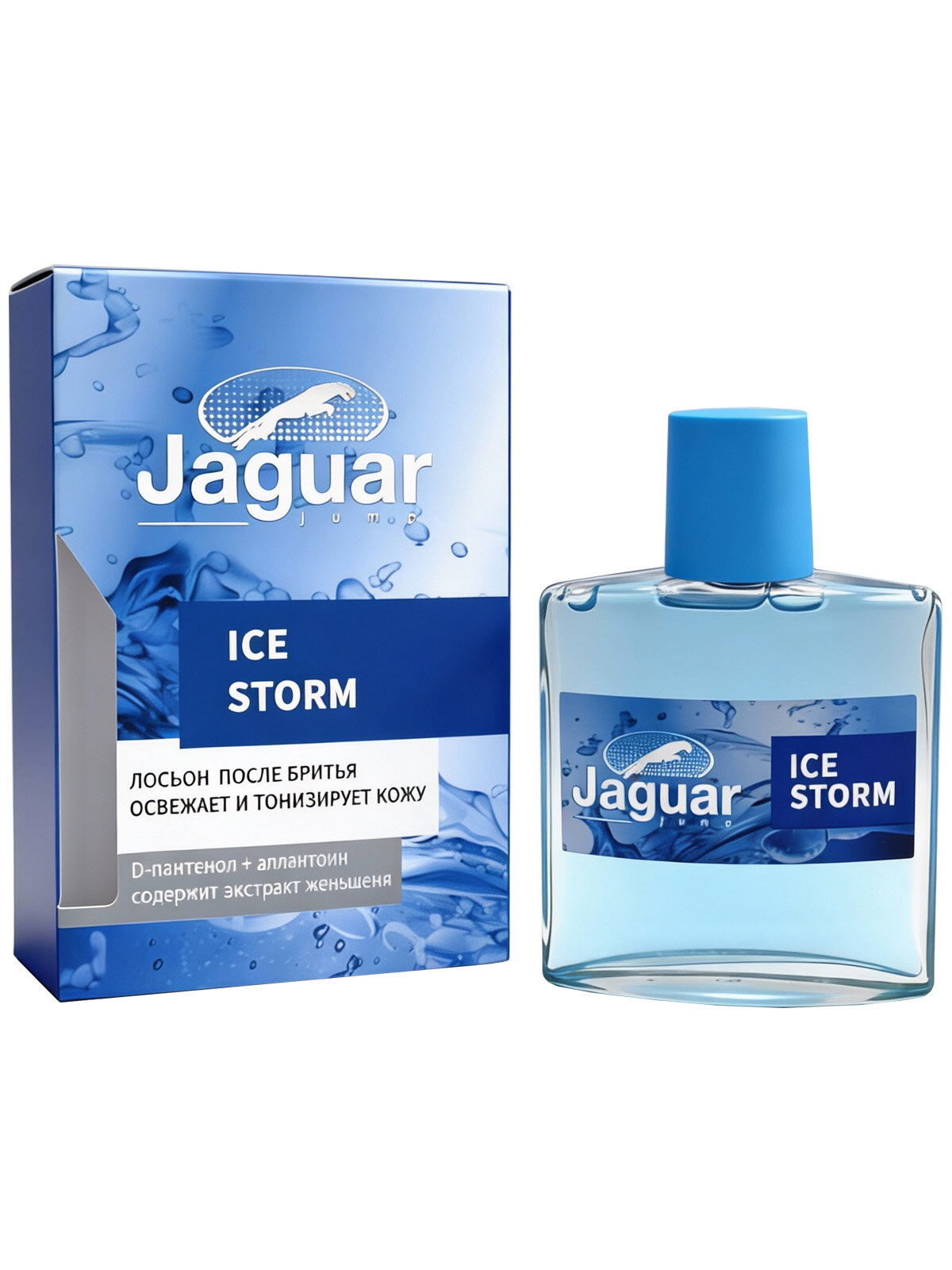 Лосьон после бритья успокаивающий тонизирующий Jaguar Jump Ice Storm 100мл