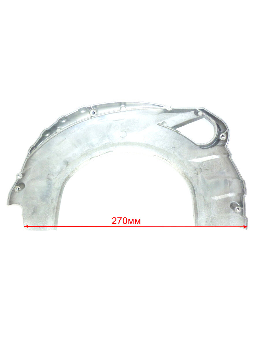 Кожух защитный левая половина для пилы циркулярной (дисковой) вихрь ДП-235/2200 (s/n до YHV019)