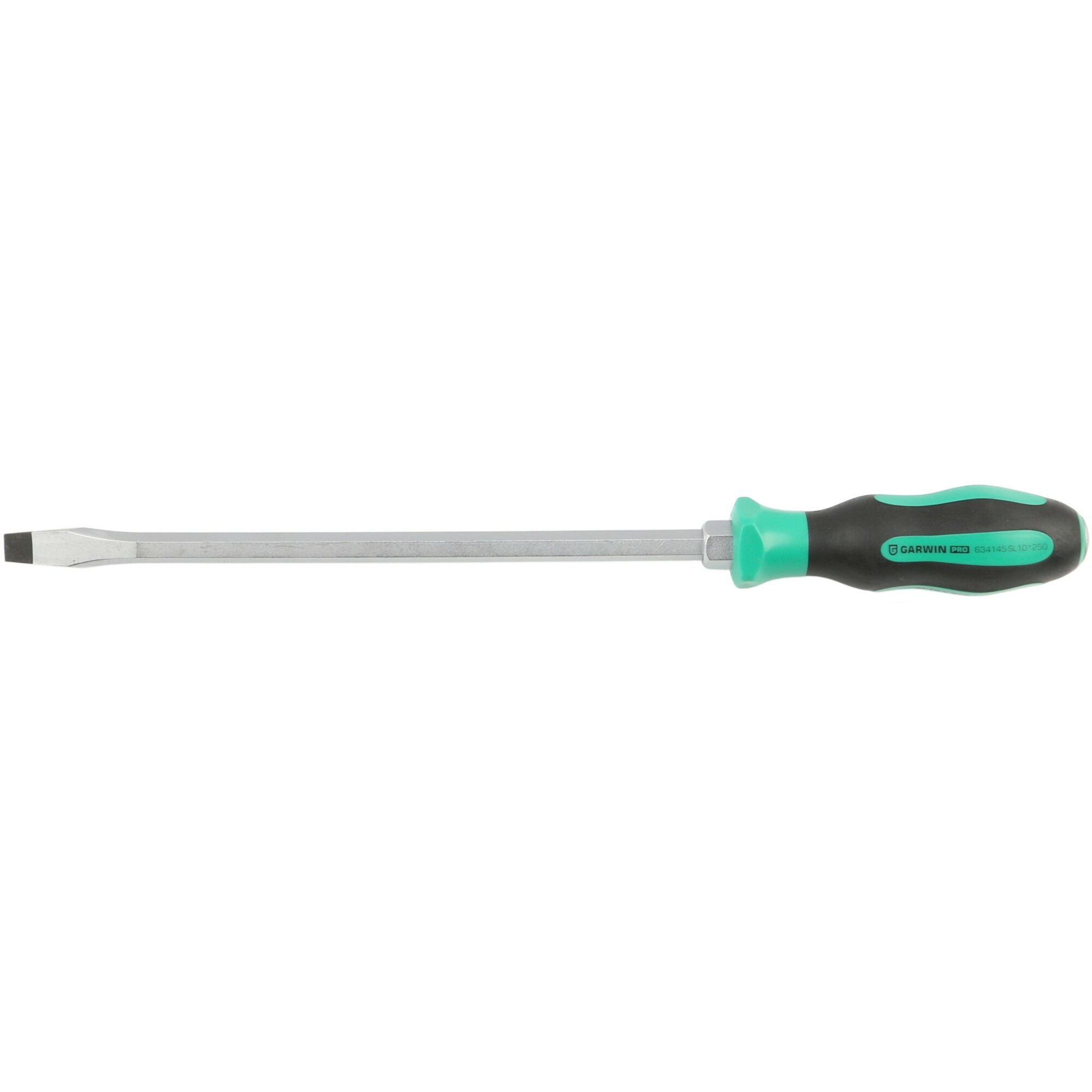 GARWIN PRO 634145-SL10*250 Отвертка усиленная цельнометаллическая SL10, 250 мм