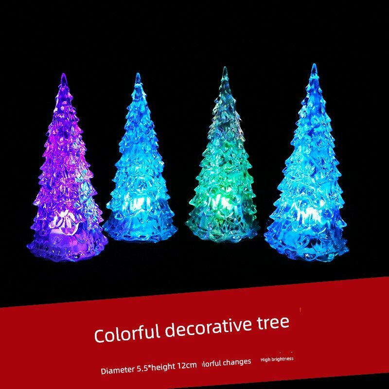 LED-модель дерево для украшения суши, 5 шт, 7-цветные светодиодные лампы для подачи