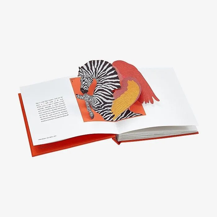 Hermès Pop-Up Book - Английское издание, твердый переплет, 1 страница, для взрослых и детей — фото 1