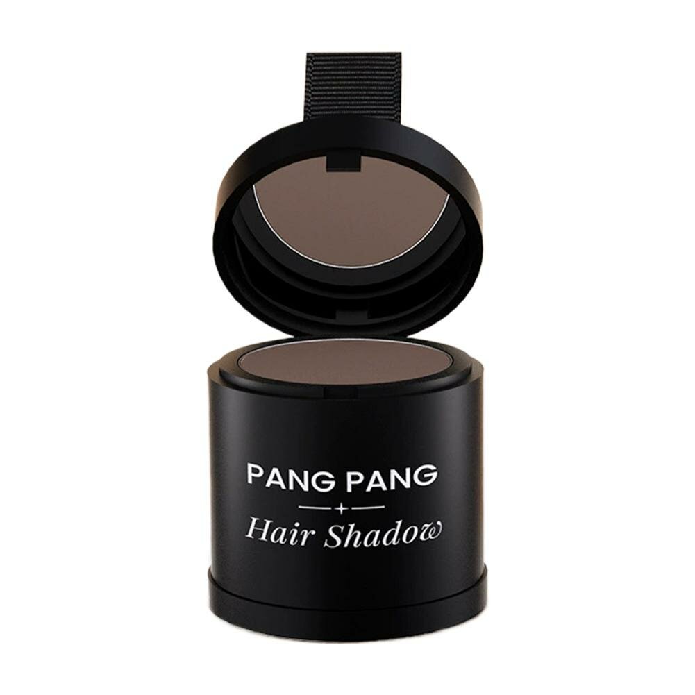 Пудра для линии роста волос, пудра для маскировки лысин, пудра для подкрашивания корней, пудра для затемнения линии роста волос, черная пудра для маскировки лысин, пудра для подкрашивания волос для женщин и мужчин.