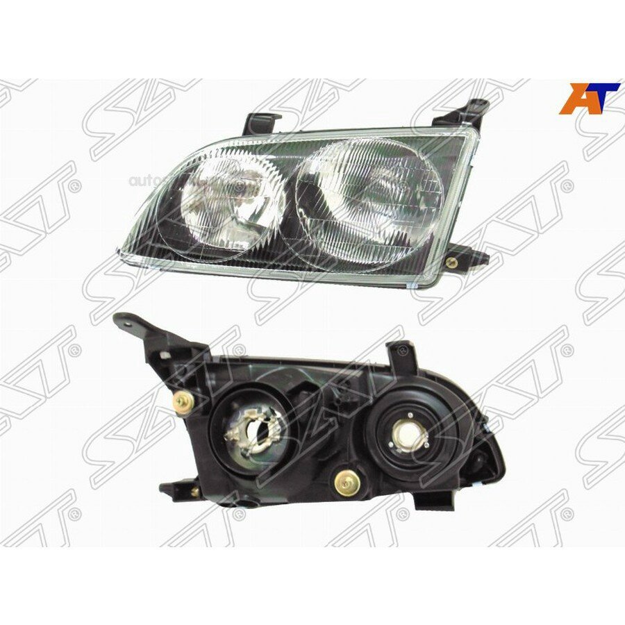SAT ST443L Фара Toyota Ipsum (SXM10) 96-98 / Picnic 96-01 (Слева/ Ручная регулировка)