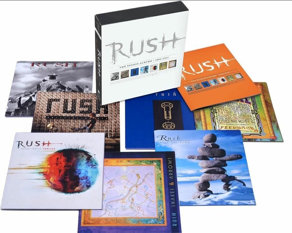 Rush - The Studio Albums - 1989-2007 7-CD Box