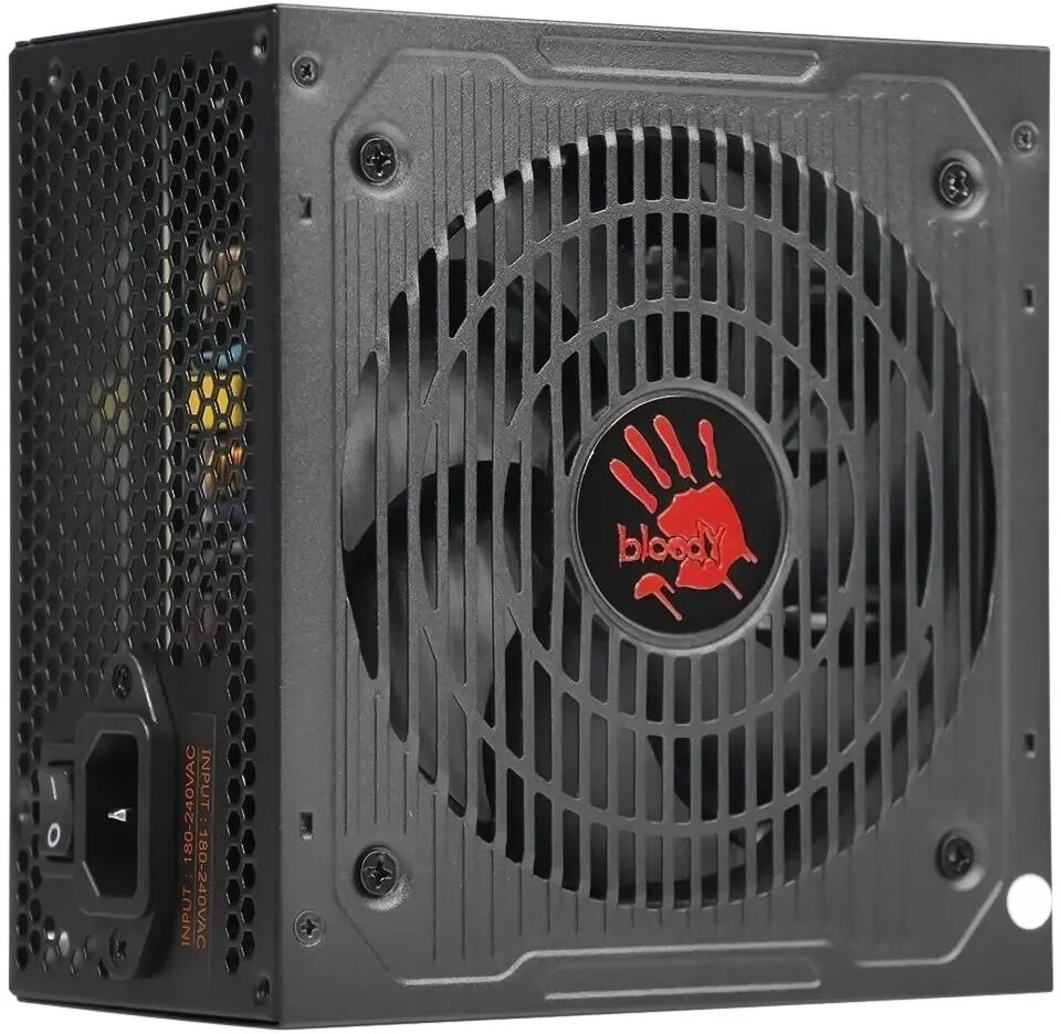 Блок питания Bloody BD-PS650B, 650Вт, 80 PLUS Bronze, 120мм, черный