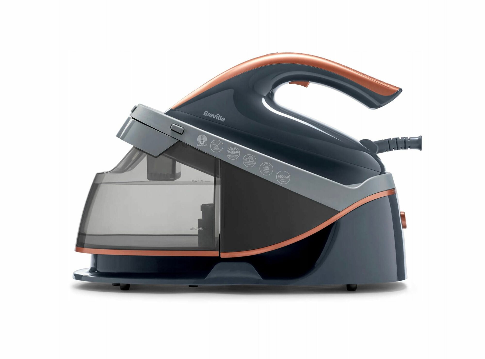 Парогенератор Breville VIN411X 2600 Вт, паровой утюг