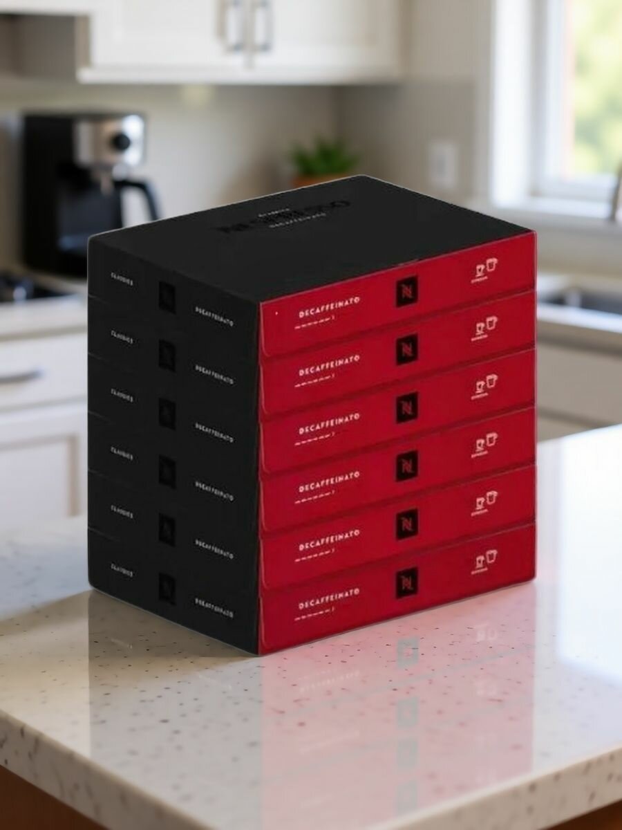 Кофе в капсулах Nespresso Professional Decaffeinato, 50*6 упаковок