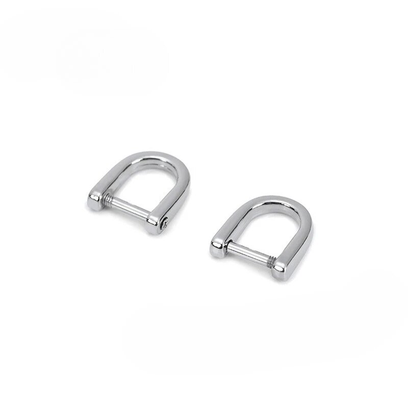 Серебряные D-кольца 1.2см (2шт)