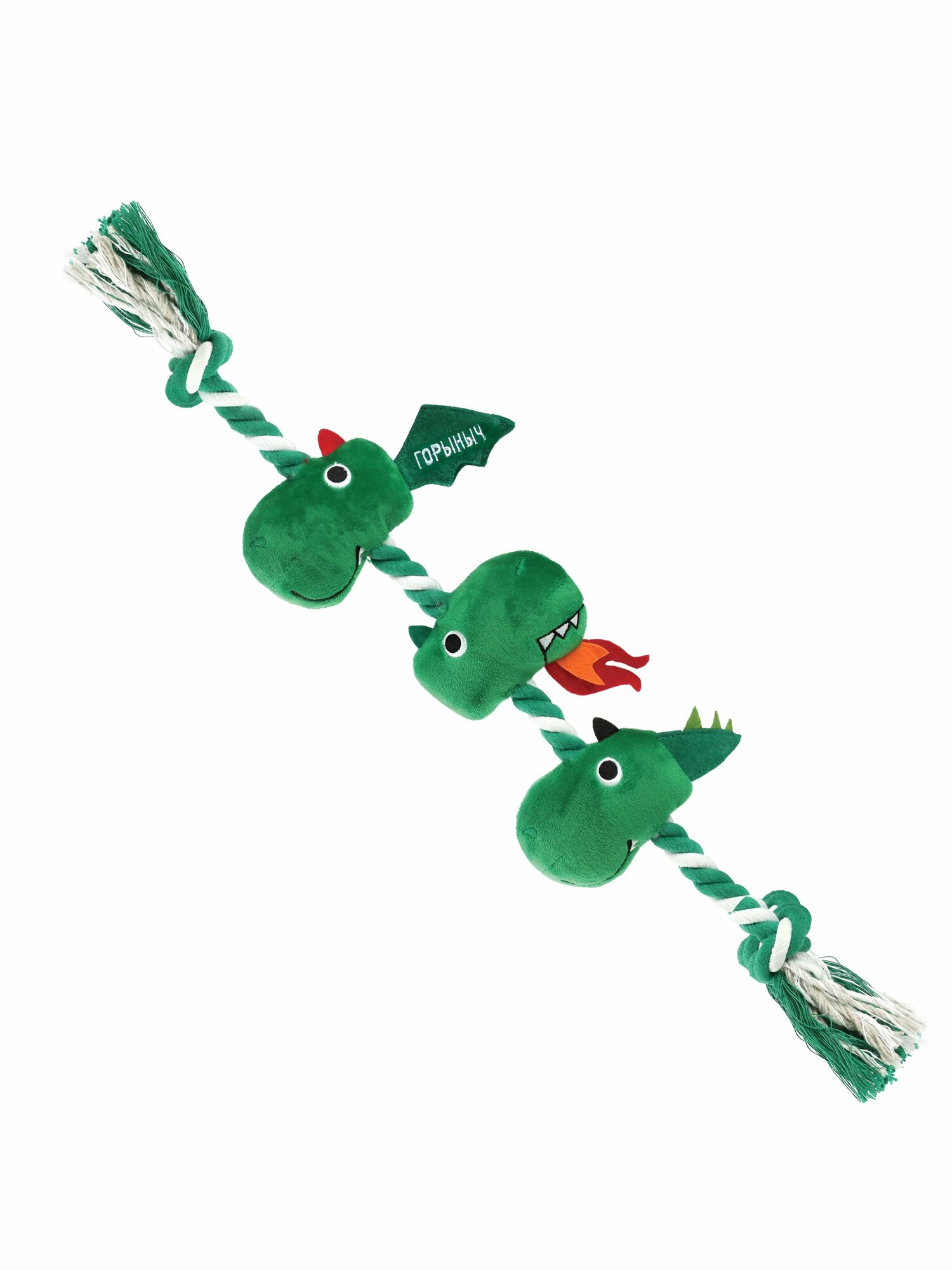 Игрушка для собак мягкая Triol "Змей-Горыныч", 85мм/500мм, 12141267