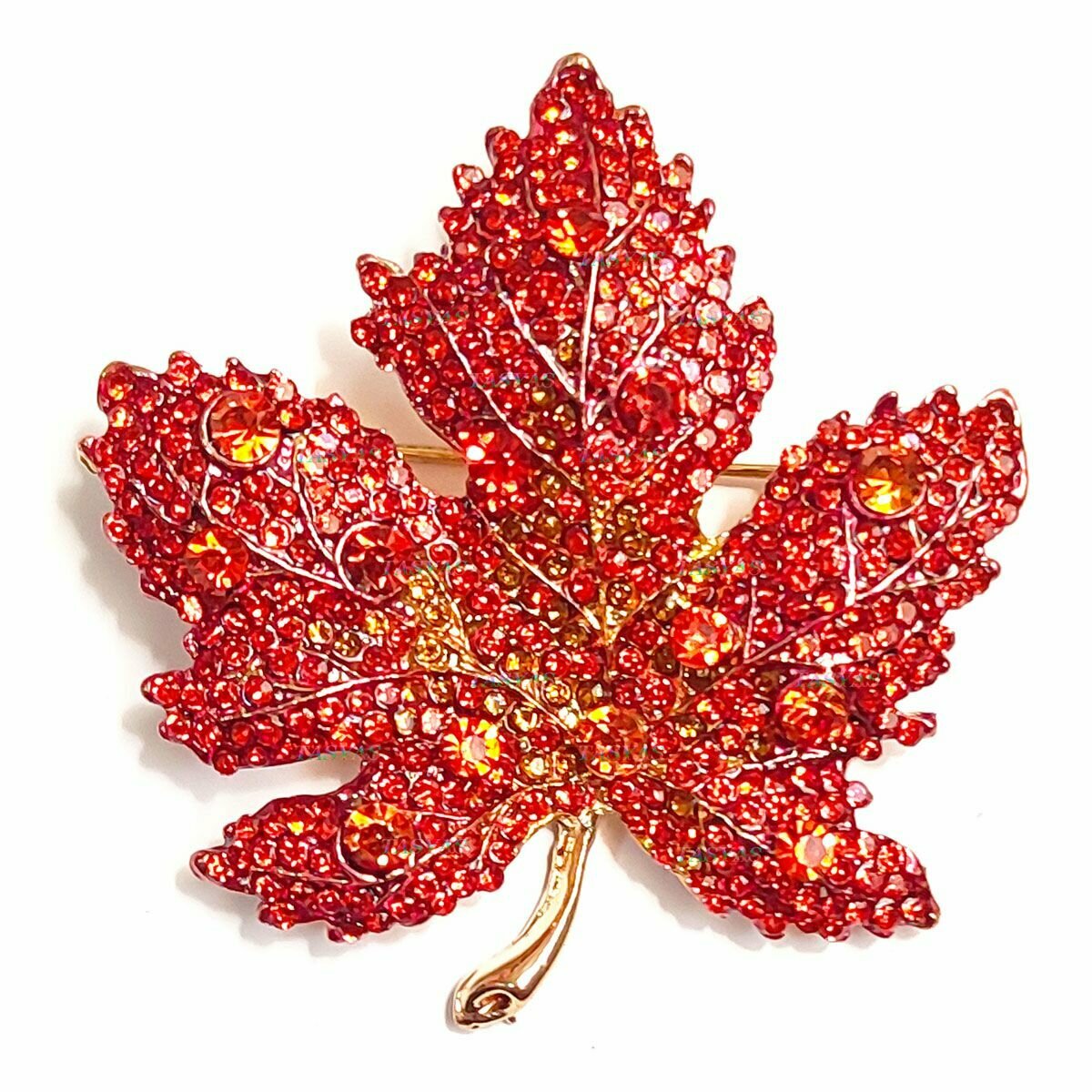 Брошь, стразы