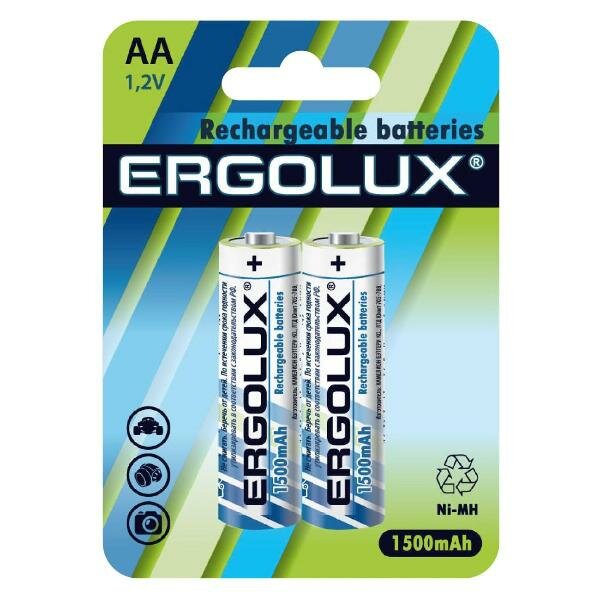 Аккумулятор Ergolux NHAA1500BL2