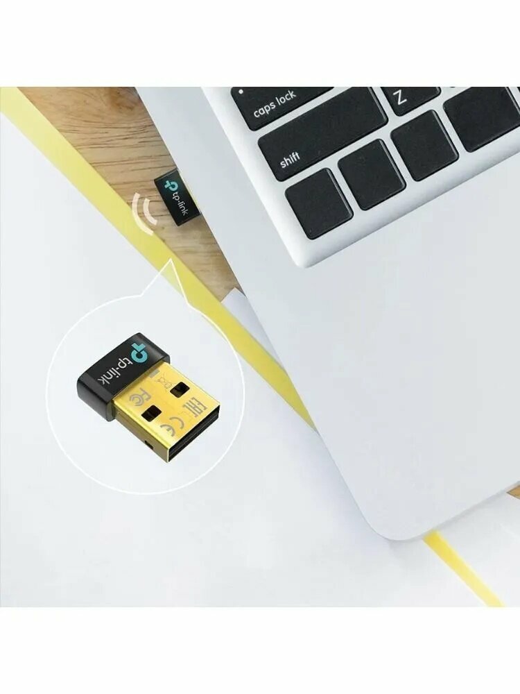 Bluetooth-адаптер TP-Link UB500, Bluetooth 5.3, мини, черный — фото 1