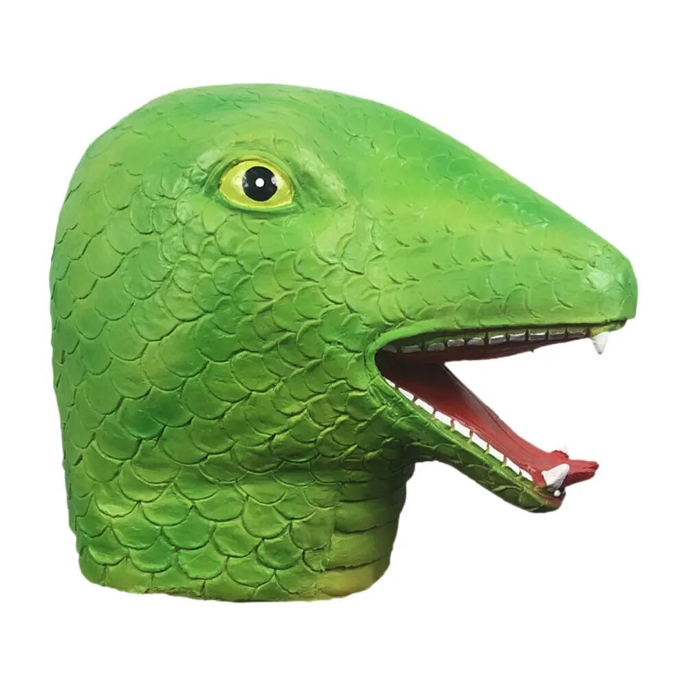 Реалистичная маска змеи для взрослых, латексный головной убор для карнавала и выступлений