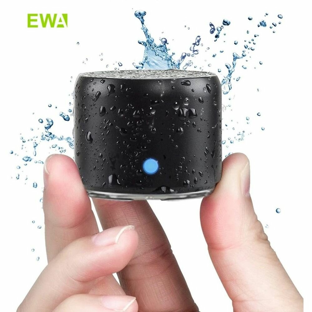 Портативная мини колонка Bluetooth EWA A127, ретро стиль, компактная и портативная, Hifi звук беспроводной Bluetooth музыкальная стерео колонка