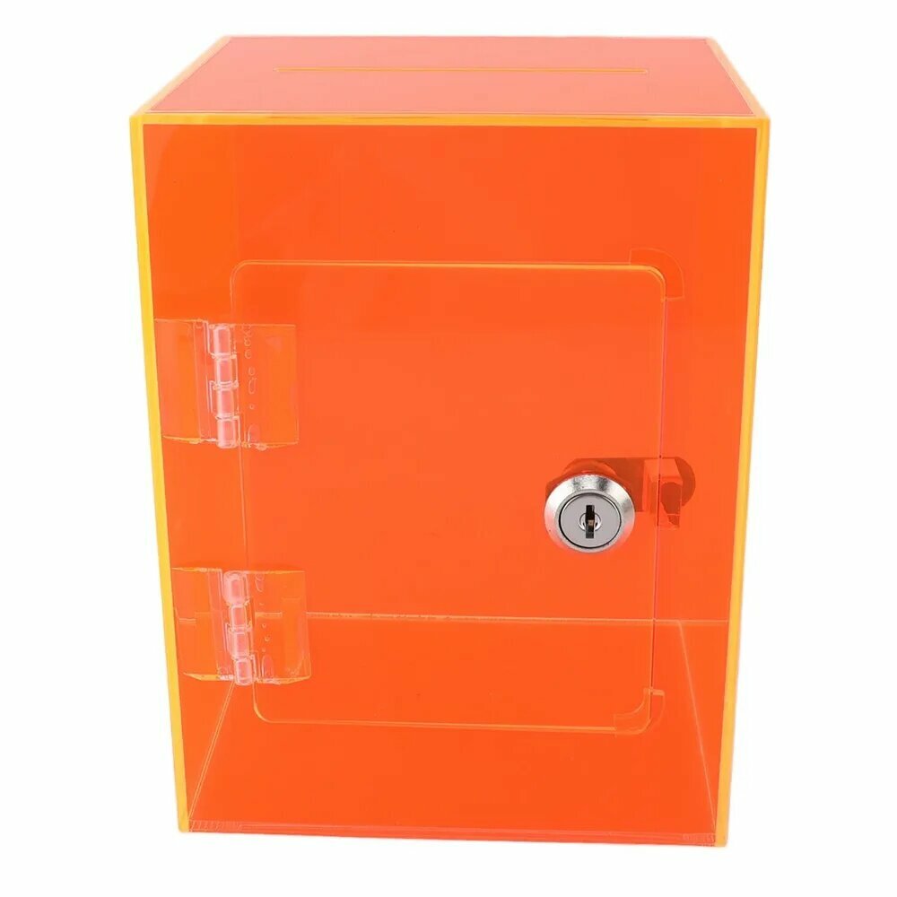 1. **Акриловый материал**: Наша копилка изготовлена из прочного акрила,