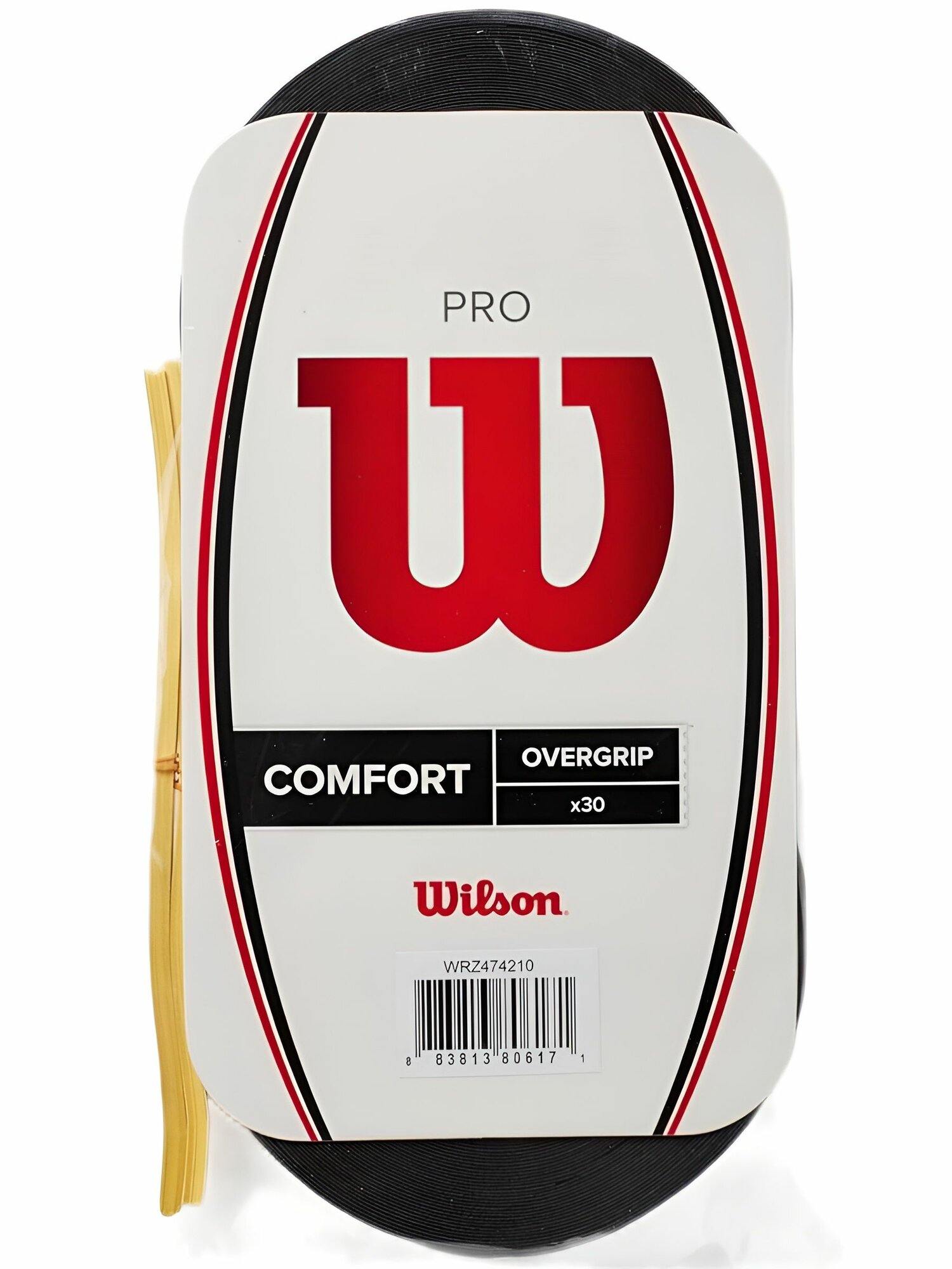 Намотка для теннисной ракетки Wilson PRO Comfort overgrip (овергрип) 30шт.