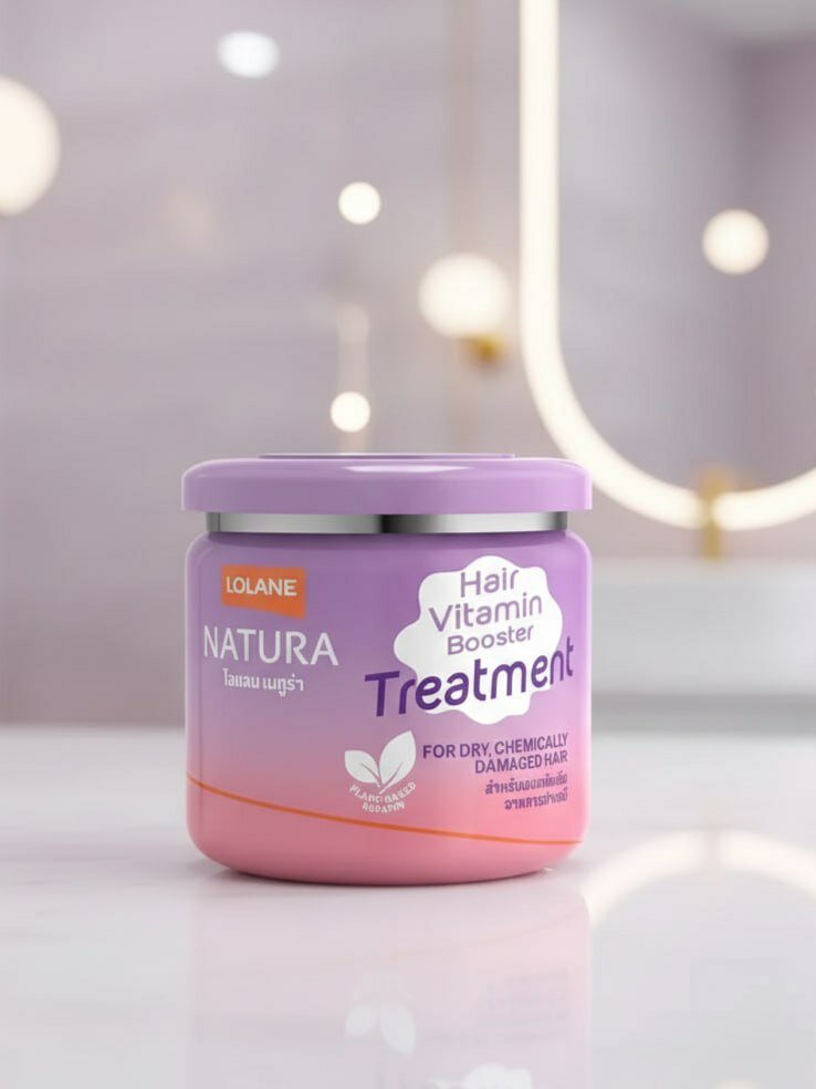 Маска-бустер витаминная Lolane для сухих и химически поврежденных волос 250 мл
