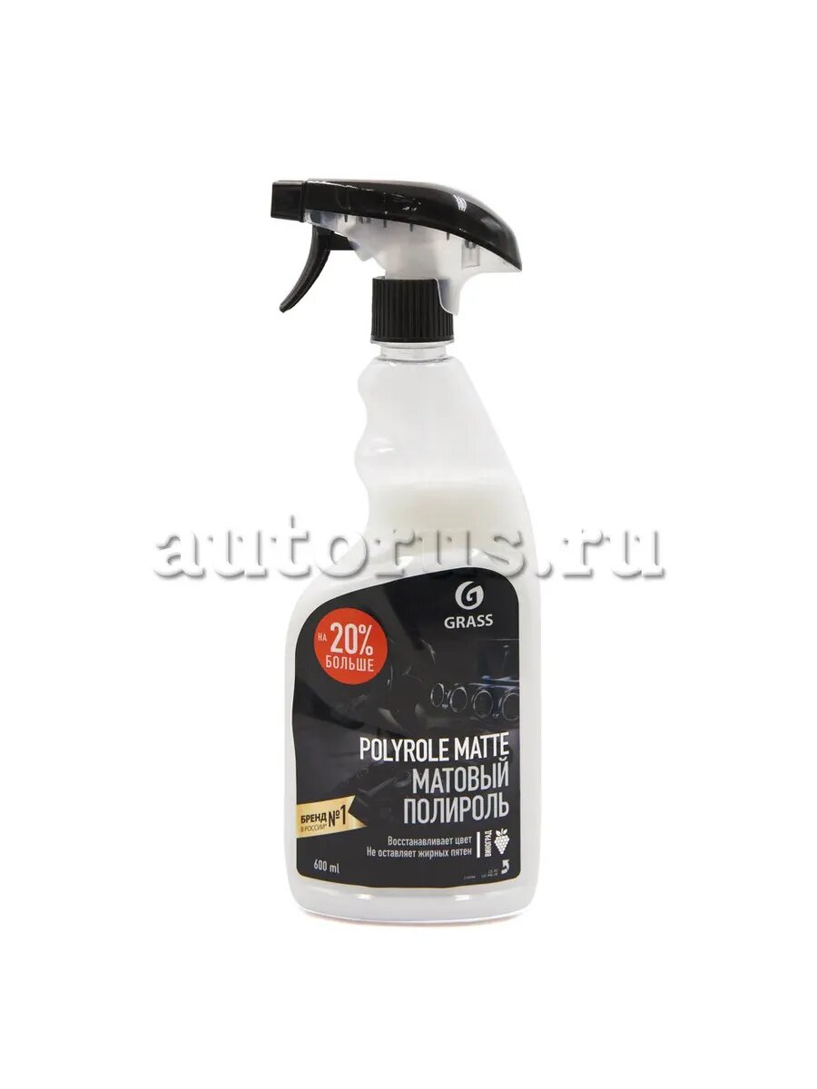 Полироль пластика матовый Polyrole Matte с ароматом виноград