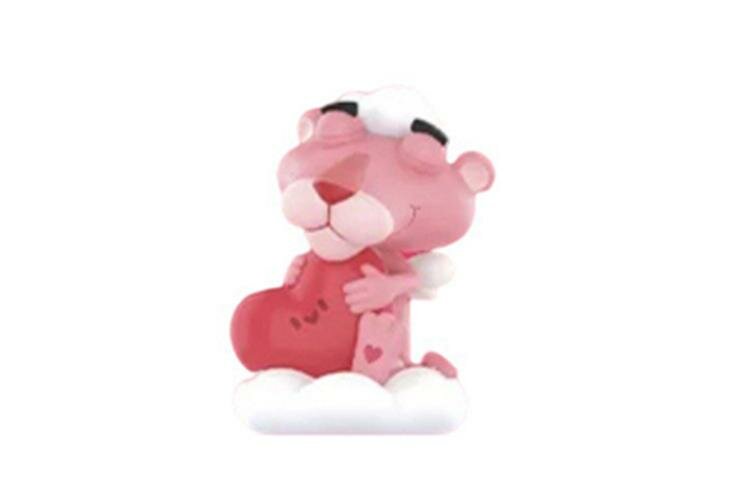 Коллекция унисекс POP MART Pink Leopard, Confirmed-Heart to Heart (Open)