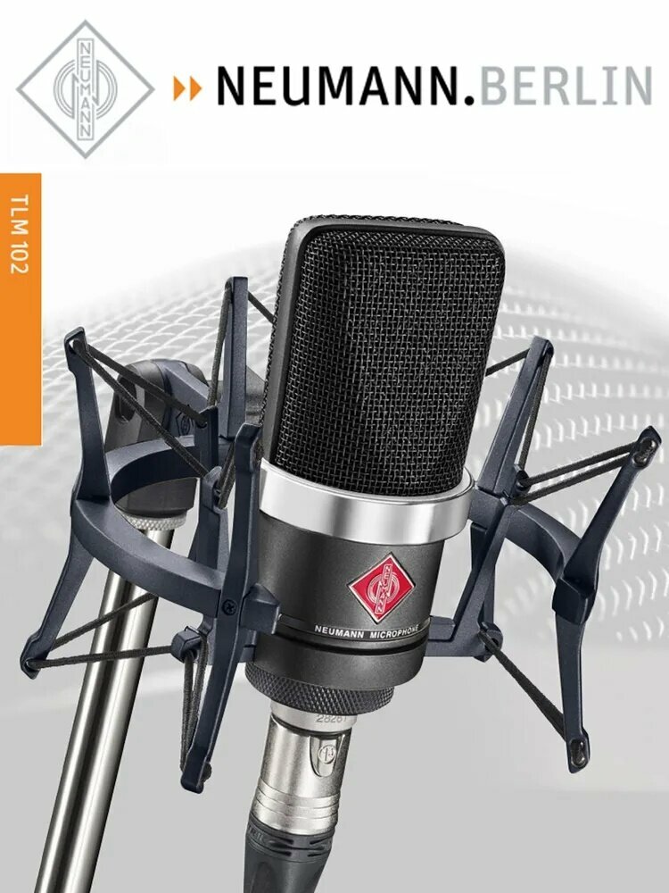 Neumann Микрофон универсальный TLM102, черный матовый