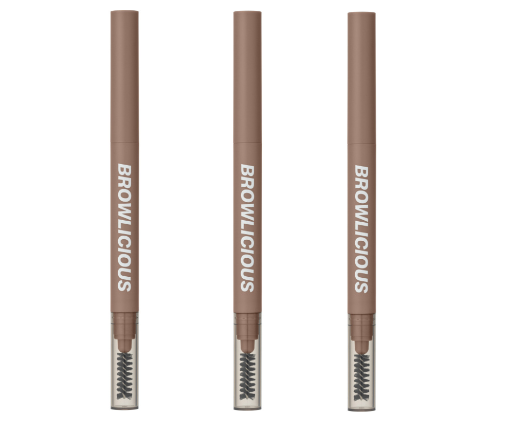 Автоматический карандаш Browlicious Love Generation Automatic Brow Pencil, тон Cookie Dought 01, 0.2 г, 3 шт