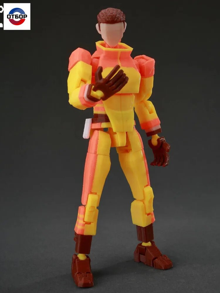 Фигурка Марк Грейсон из Неуязвимого Invincible Rex Splode 3D-печатная подвижная модель PET-G пластик — фото 1