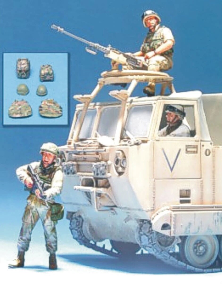 Набор для моделирования Proportion Studio 1/35 Неокрашенная смола 3 фигурки