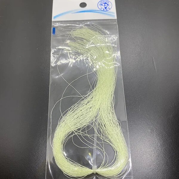 Зеленый ICE Wing Tail Flasher Fiber, 2 Packs, Color 2 Lumo lt Yl