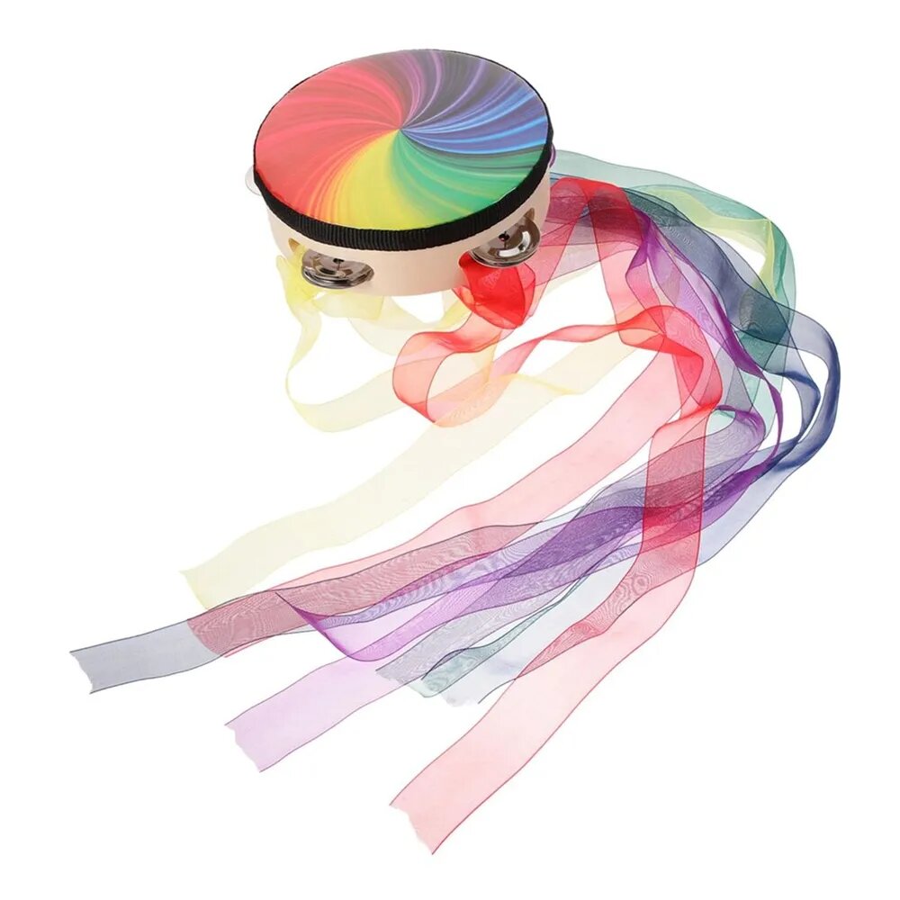 Бубен музыкальный инструмент взрослый ручной барабан барабаны для детей