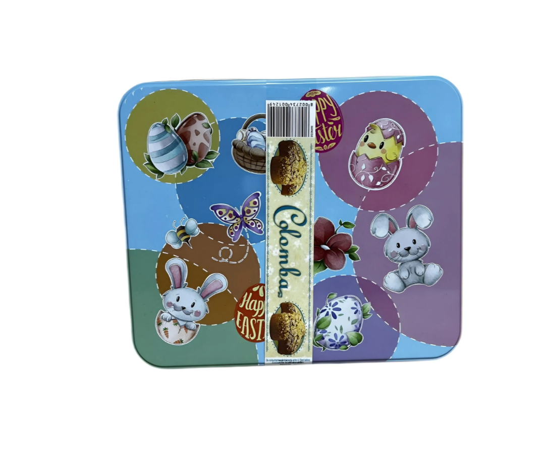 Кекс (кулич) пасхальный, Colomba, с апельсиновыми цукатами, 700 гр, (Зайцы), Италия