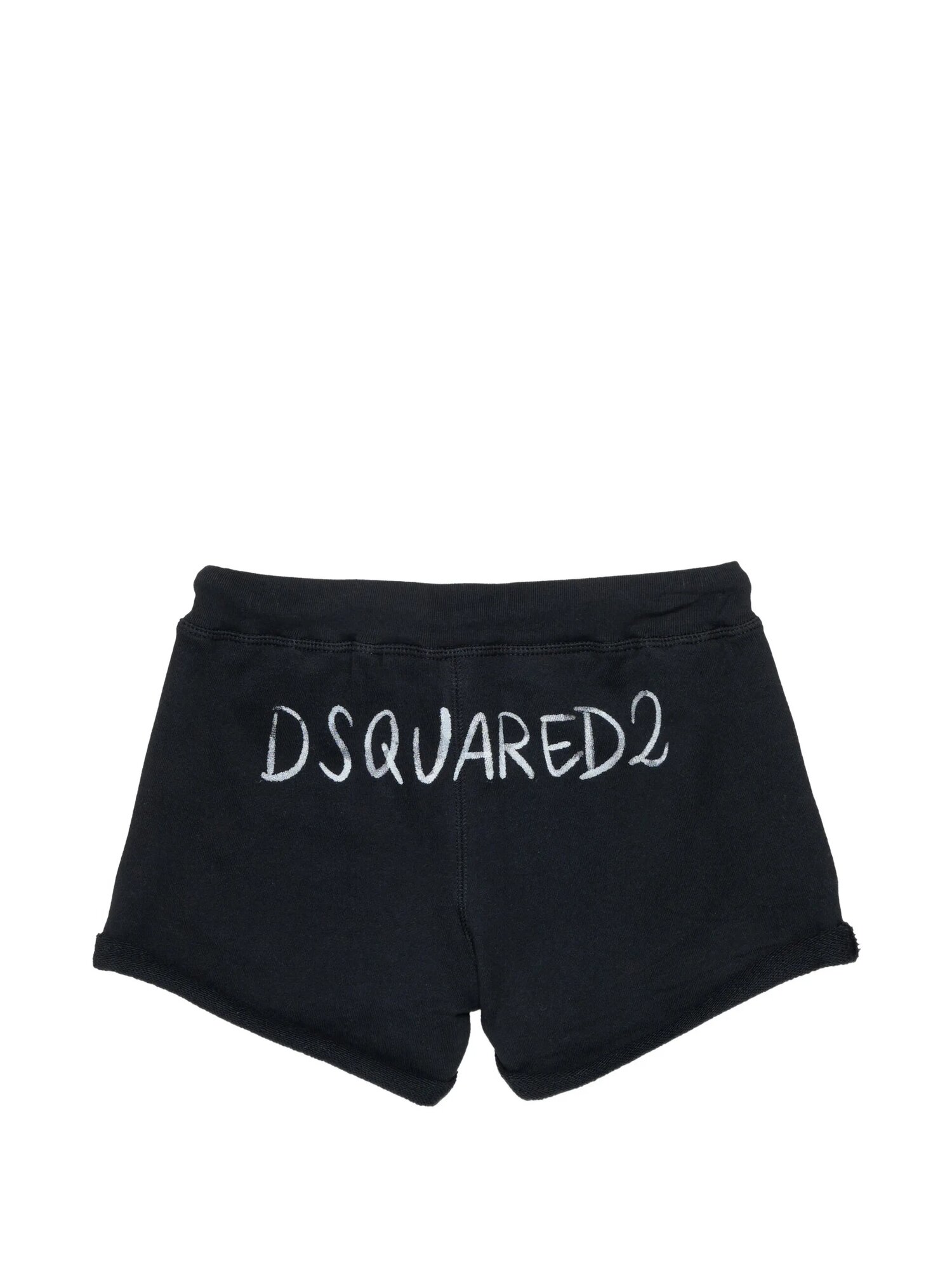 Шорты DSQUARED2 Drawstring casual shorts, размер 14 лет, черный — фото 1
