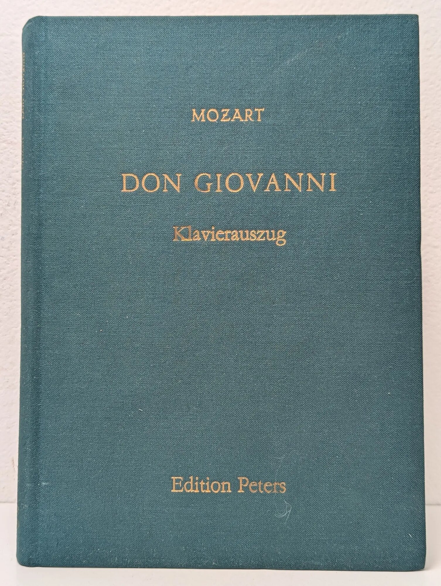 Don Giovanni. Klavierauszug Mozart Wolfgang Amadeus 1987