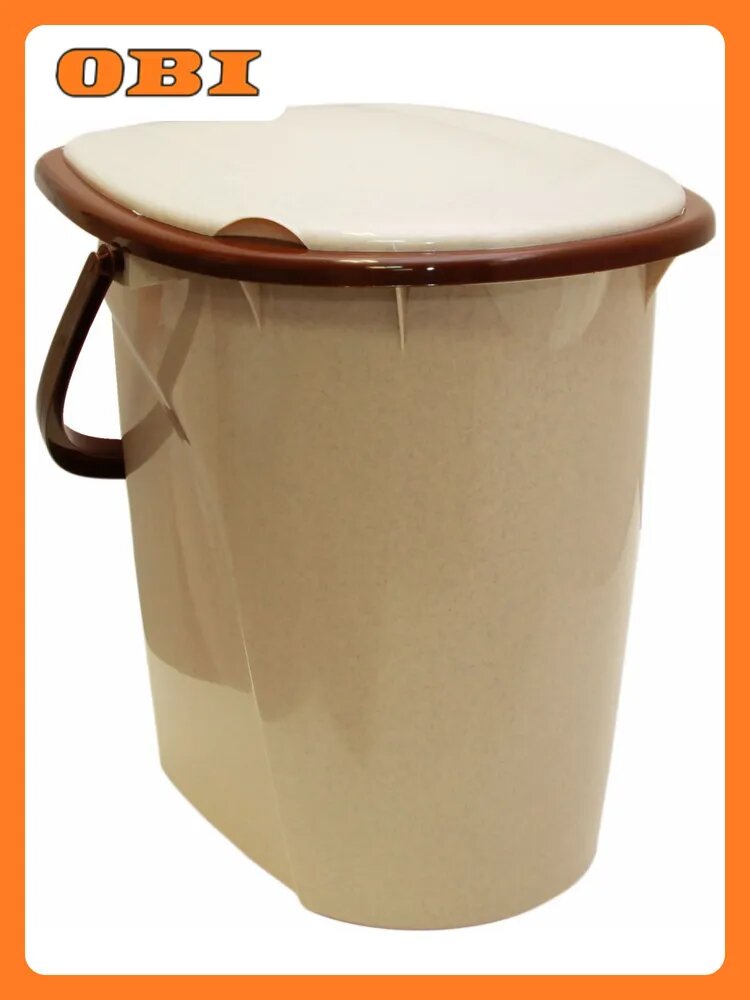 Ведро туалет IDEA, 24 л, пластик