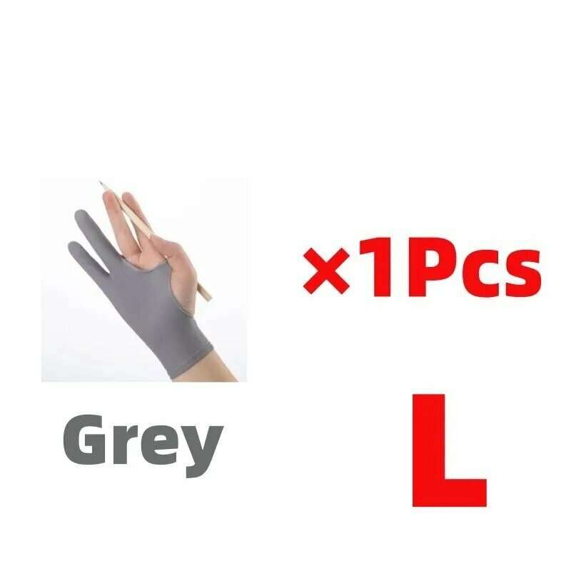 Антигрязевая перчатка для рисования с двумя пальцами