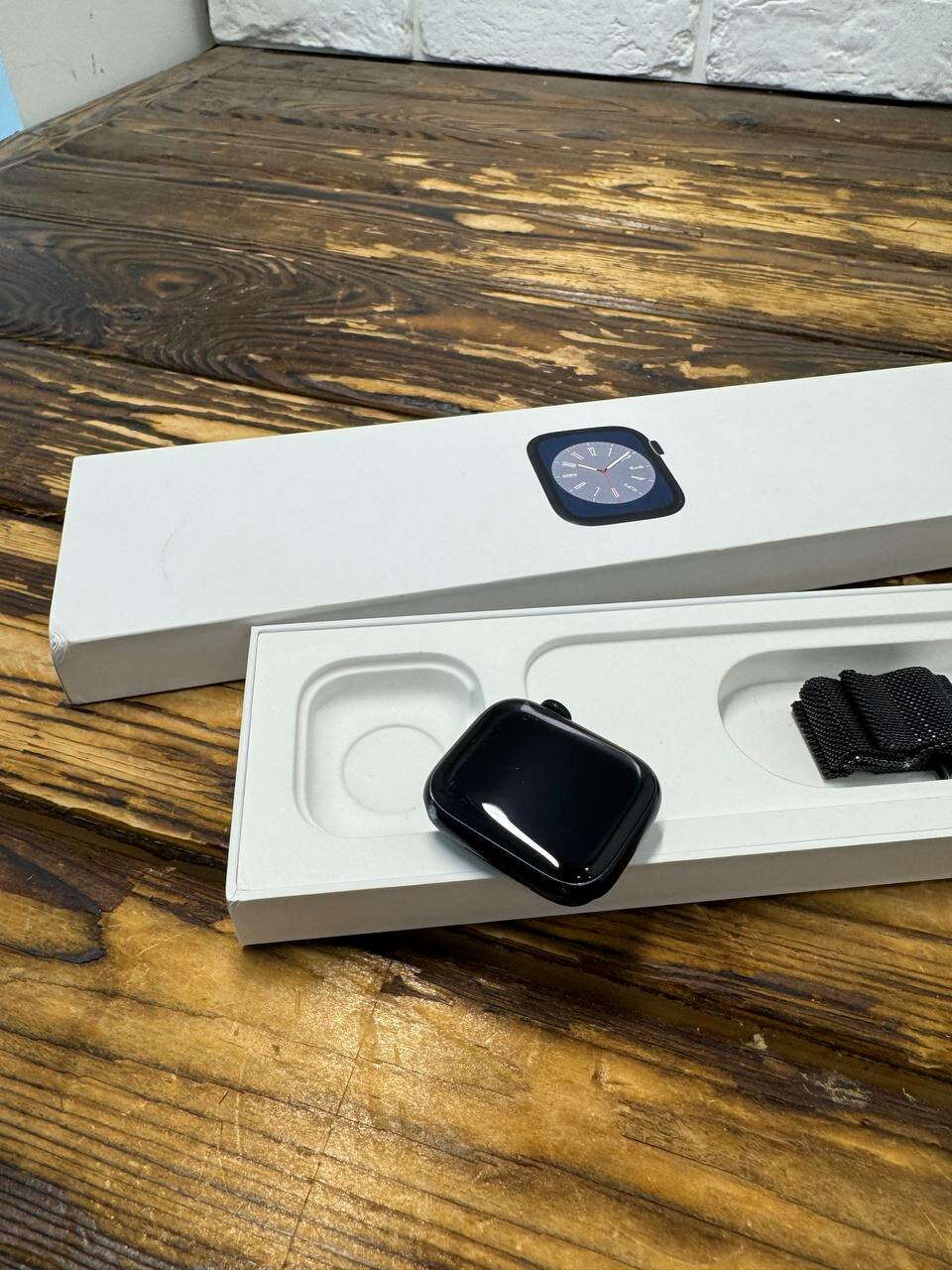 Умные часы Apple Watch S8 41mm Midnight LL/A, M/L