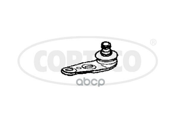 Шаровая опора L [+крепеж] AUDI 80/90 (89-H-300001->) 87-88 Corteco арт. 49400052