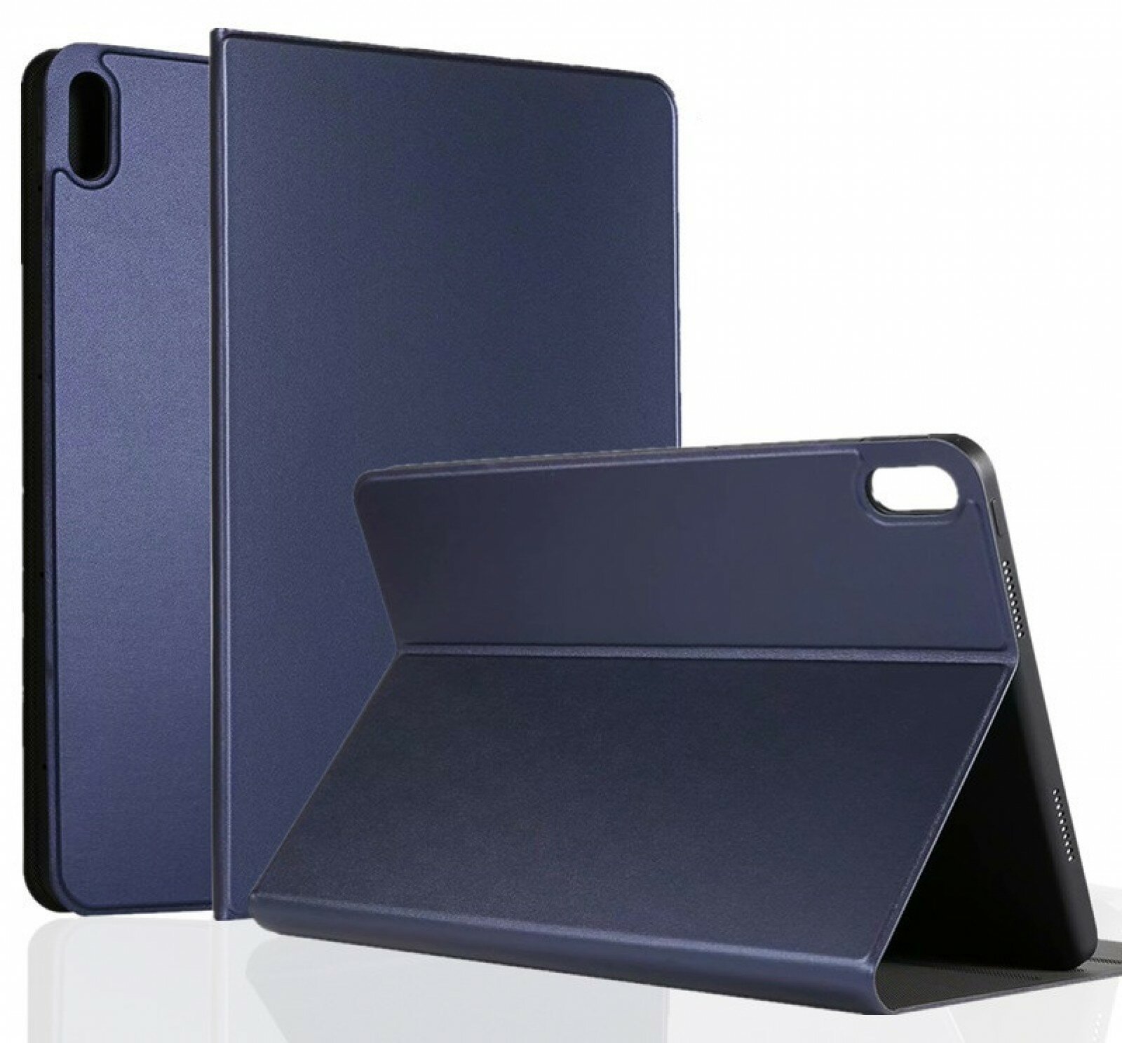 Чехол-книжка MyPads для Huawei MatePad Pro 5G LTE 10.8 и MatePad Pro 10.8 2021 с мульти-подставкой, искусственная кожа, синий