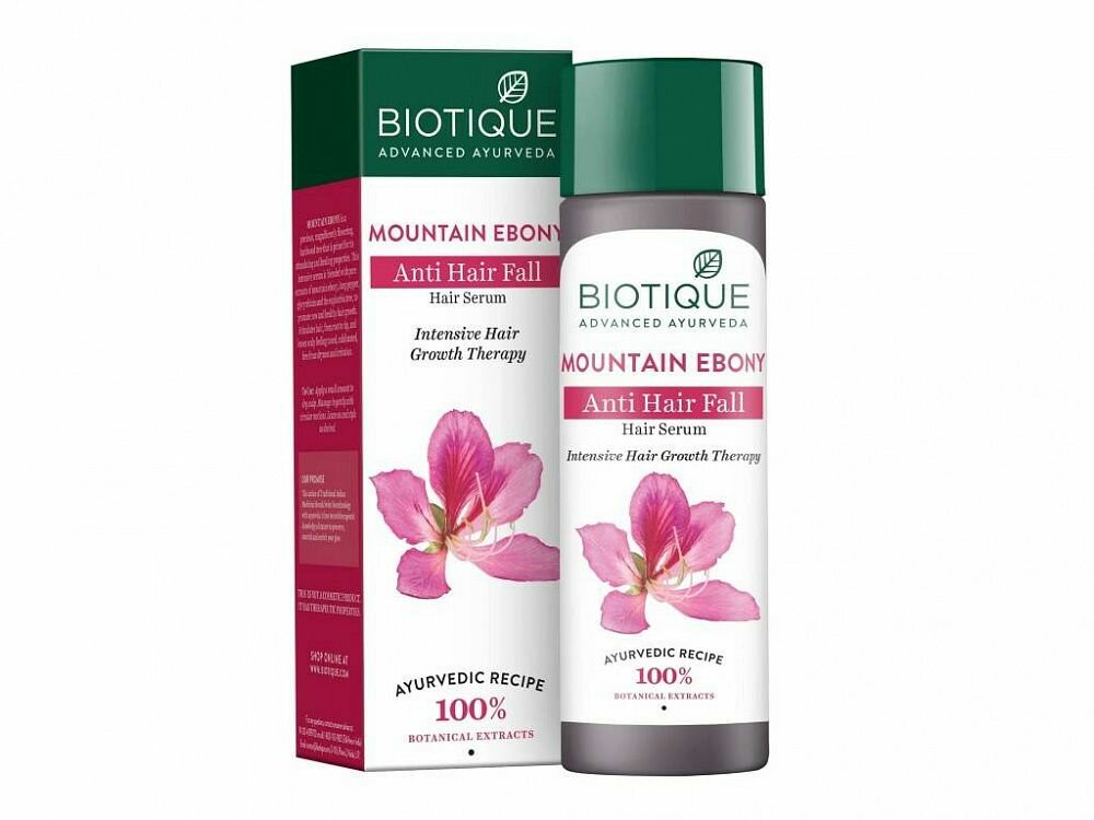 Сыворотка для укрепления и роста волос Эбеновое дерево 120мл / Bio Mountain Ebony Hair Serum Biotique