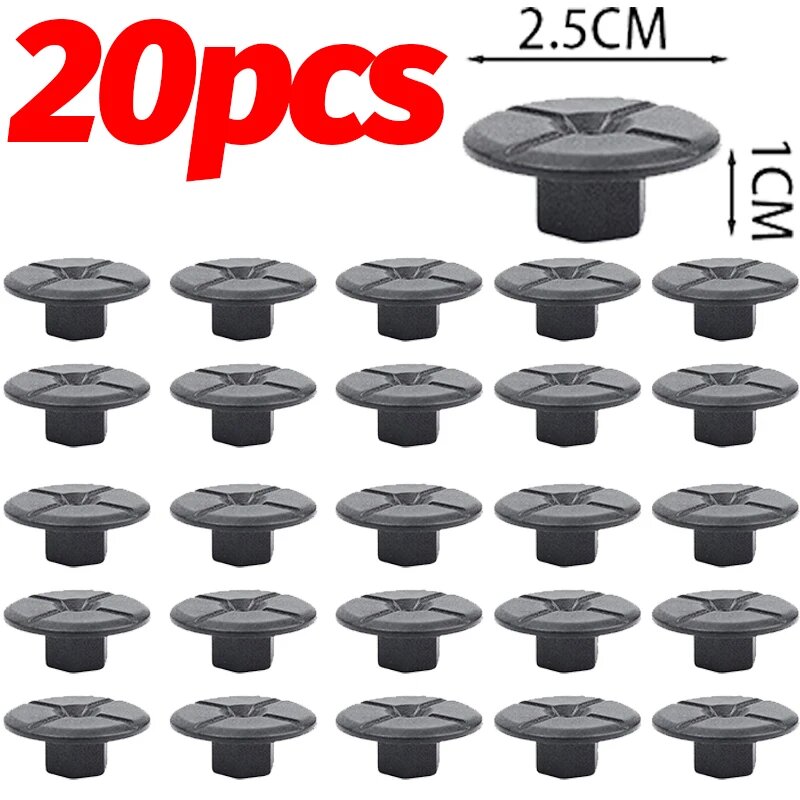 Пластиковая распорная гайка-клипса 51711958025 для BMW, Mercedes-Benz: крепление бампера, 20pcs