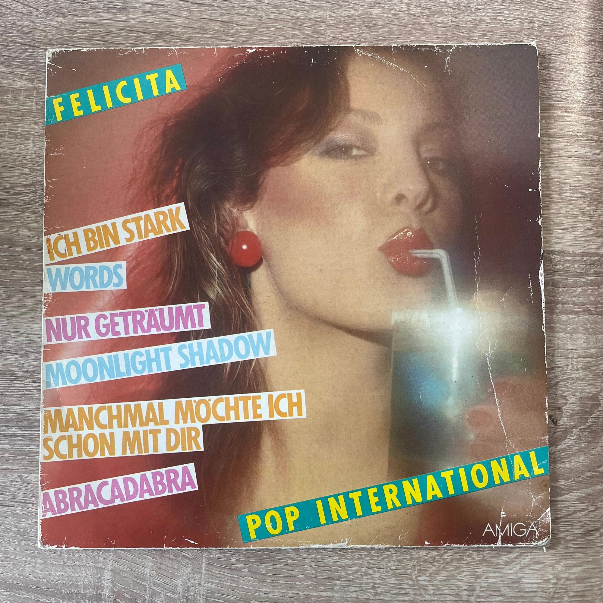 Виниловая пластинка Felicita - Pop International. 12"