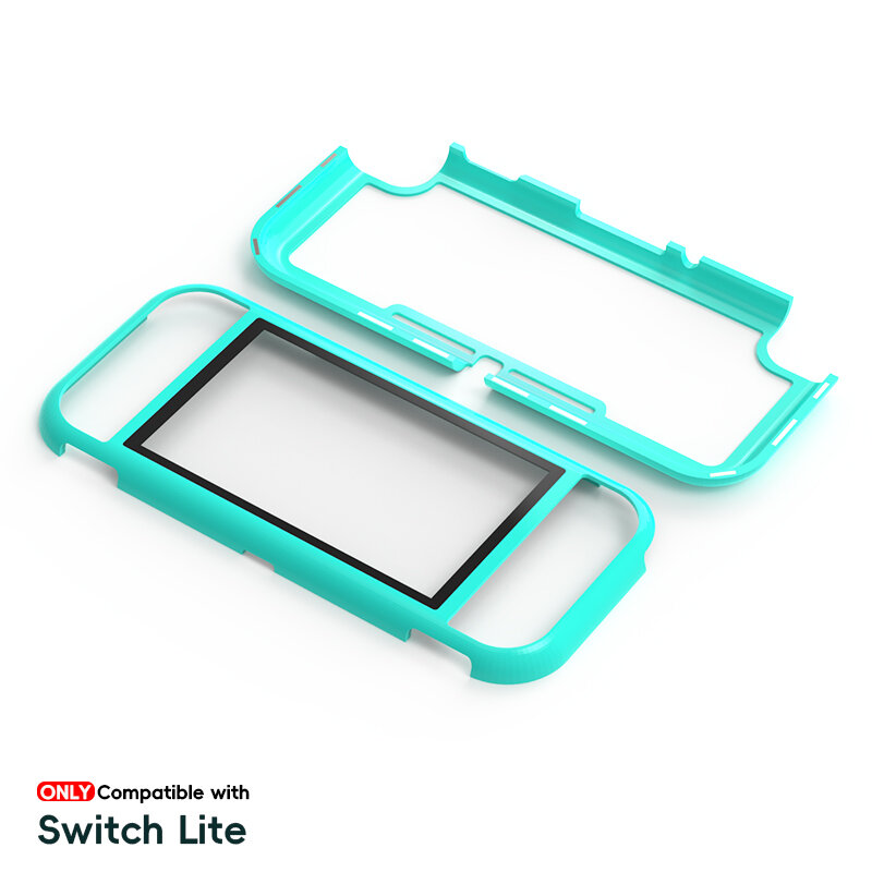 Магнитный защитный чехол для Nintendo Switch Lite, жесткий ударопрочный корпус с прозрачной защитой экрана