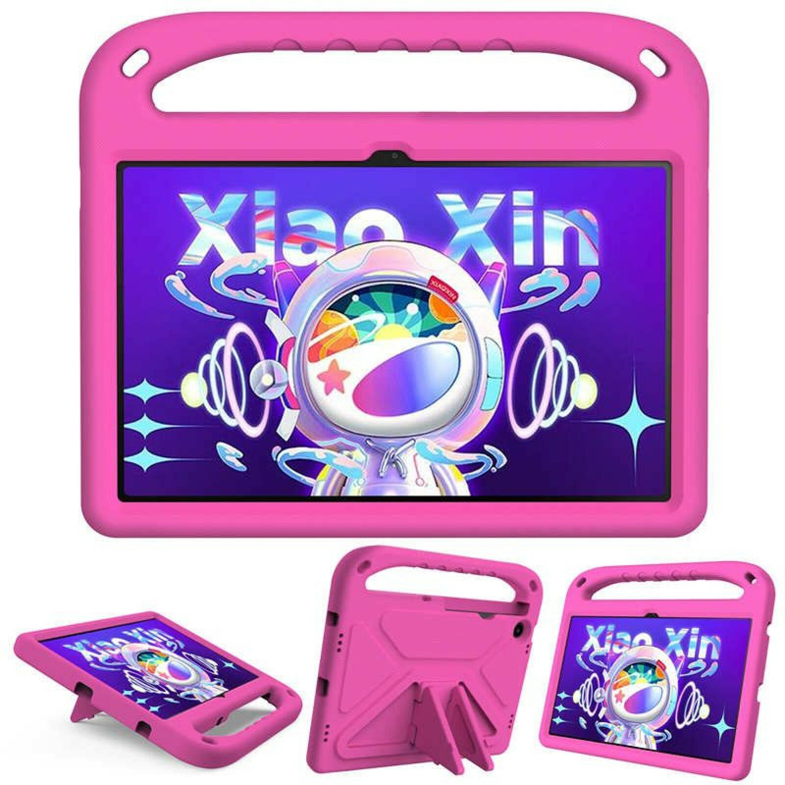 Противоударный детский чехол MyPads для Lenovo Xiaoxin Pad 2022 10.6" TB-125F и TB-128F розовый