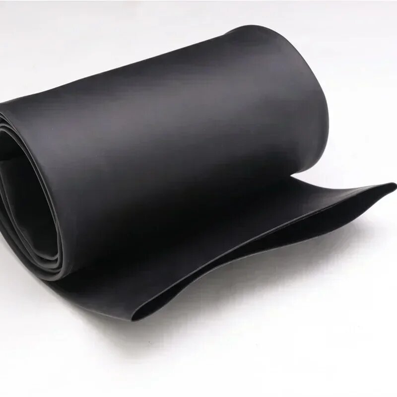 Термоусадочная трубка черная 80x125 мм, 1 м, 1000V
