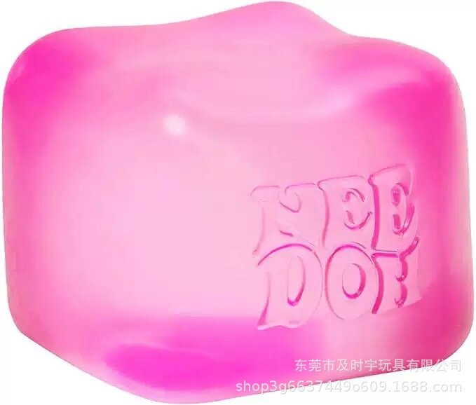 Сенсорная игрушка Schylling Needoh Nice Cube – антистрессовый кубик для сжатия, снятия напряжения и образовательного антистресса.