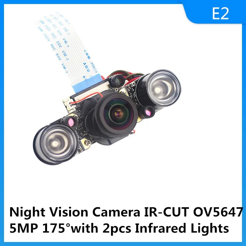 Камера Caturda Sensor OV5647 5Мп для Raspberry Pi E2 175 IRCut