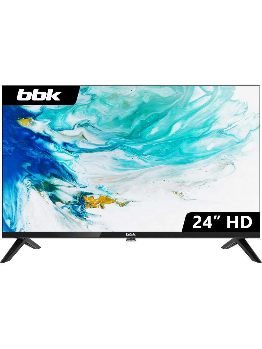 Телевизор LED BBK 24" 24LEM-1033/TS2C (B) Frameless черный