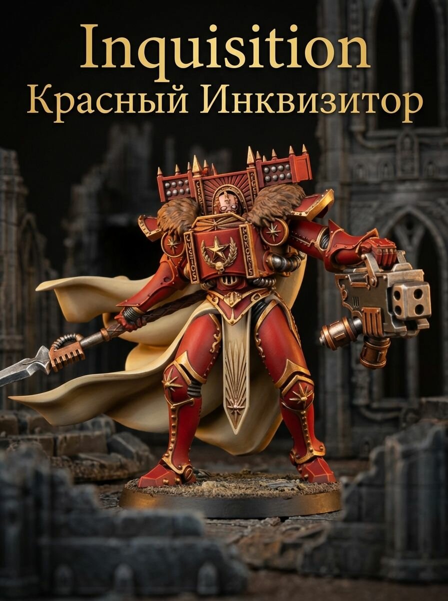 Inquisition Красный Инквизитор миниатюра